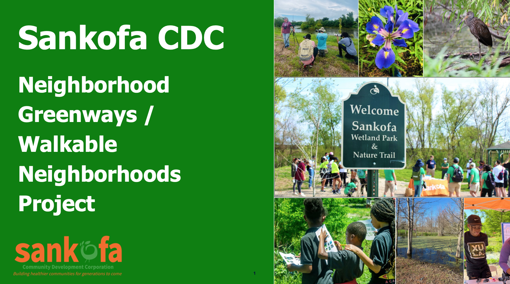 Sankofa – Building healthier communities for generations to come